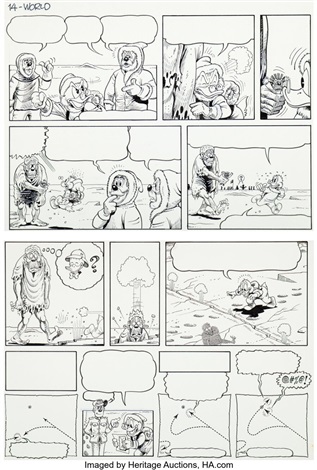 Don Rosa Anders And Co. Donald Duck Company 1994-15 Story Page 14 Uncle Scrooge Original Art ...